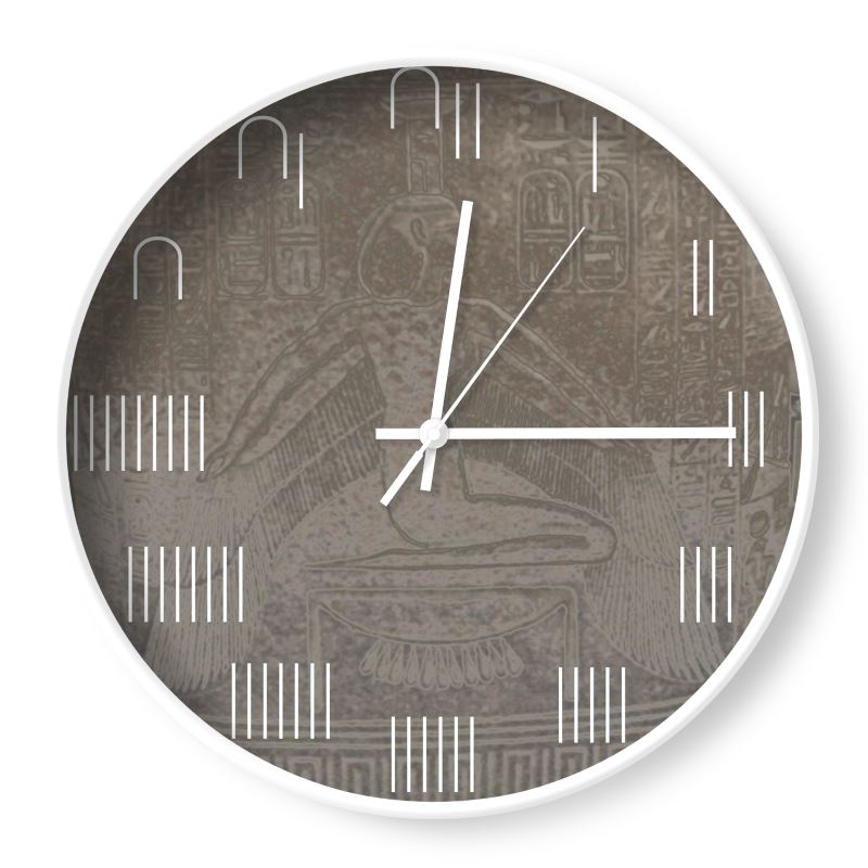"Eternal Isis” Ancient Egyptian Wall Clock – The Aesthete